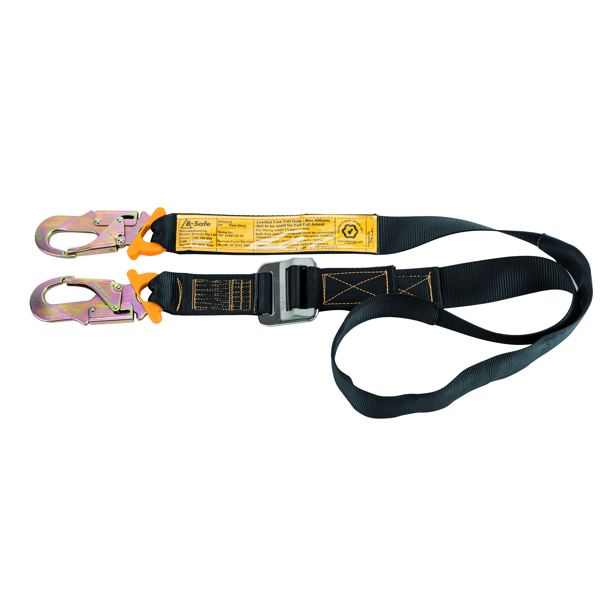 B-Safe Adjustable Pole Strap 2.5m