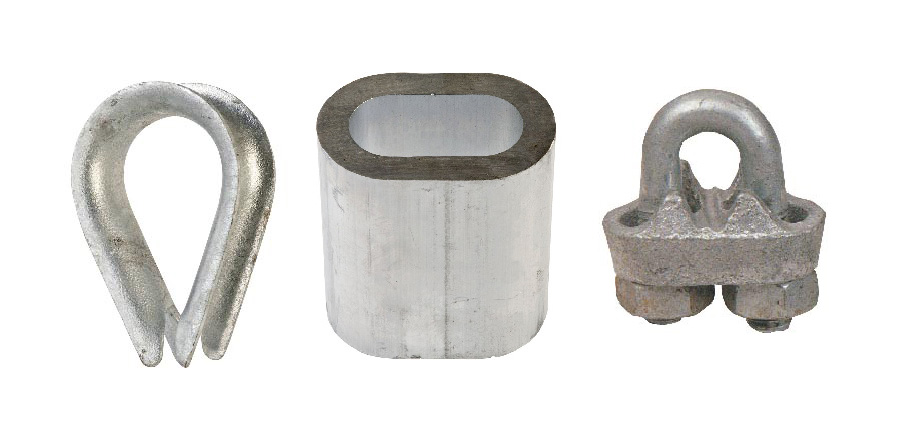 Wire Rope Fittings | Steel Wire & Rope Fittings | Materials Handling